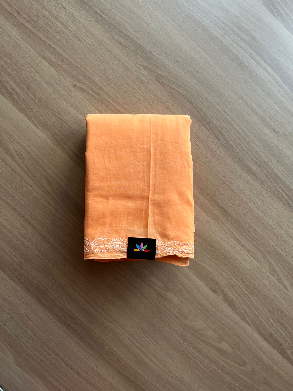 Simple Chikankari Voile Cotton Saree -15087 – Fabk-in